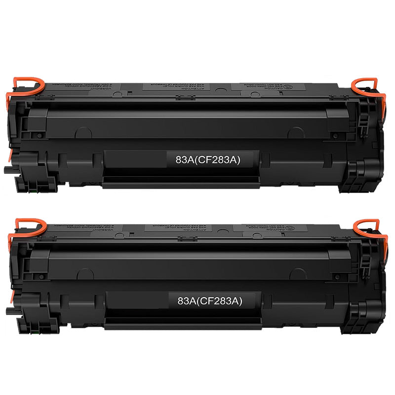 2x HP CF283A Black Compatible Toner Cartridges – Ink Hub