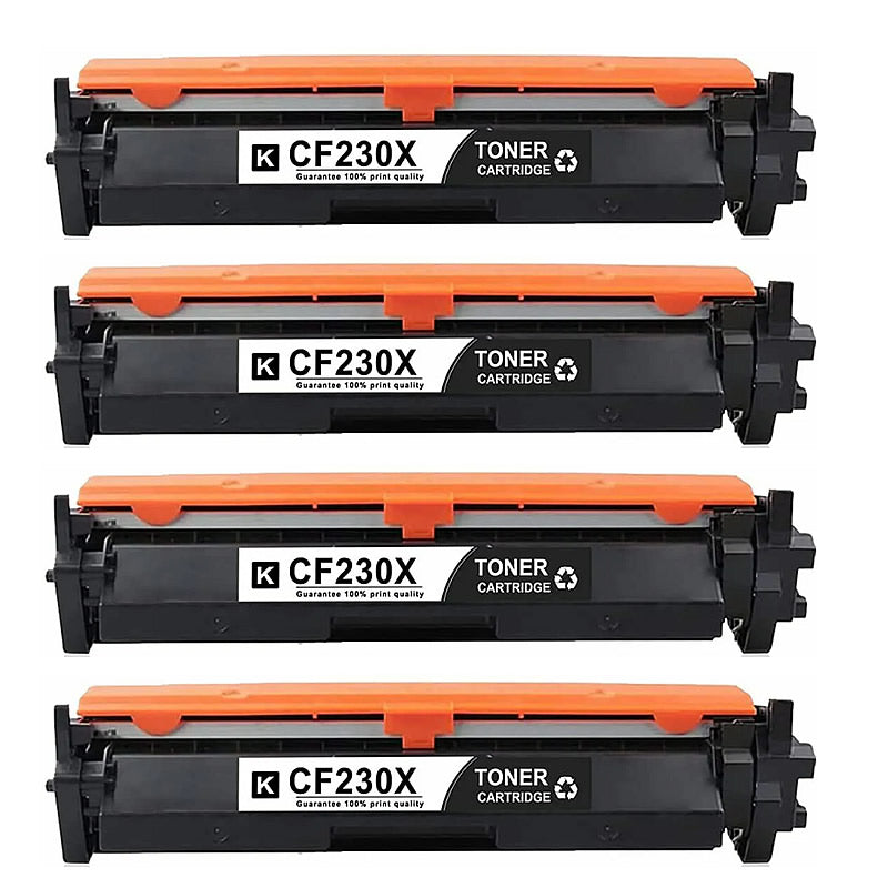 4x HP 30X Compatible Toner Cartridges ( CF230X ) – Ink Hub