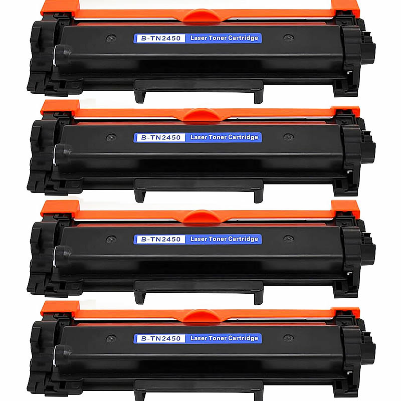 4x Brother TN-2450 Compatible Toner Cartridges – Ink Hub