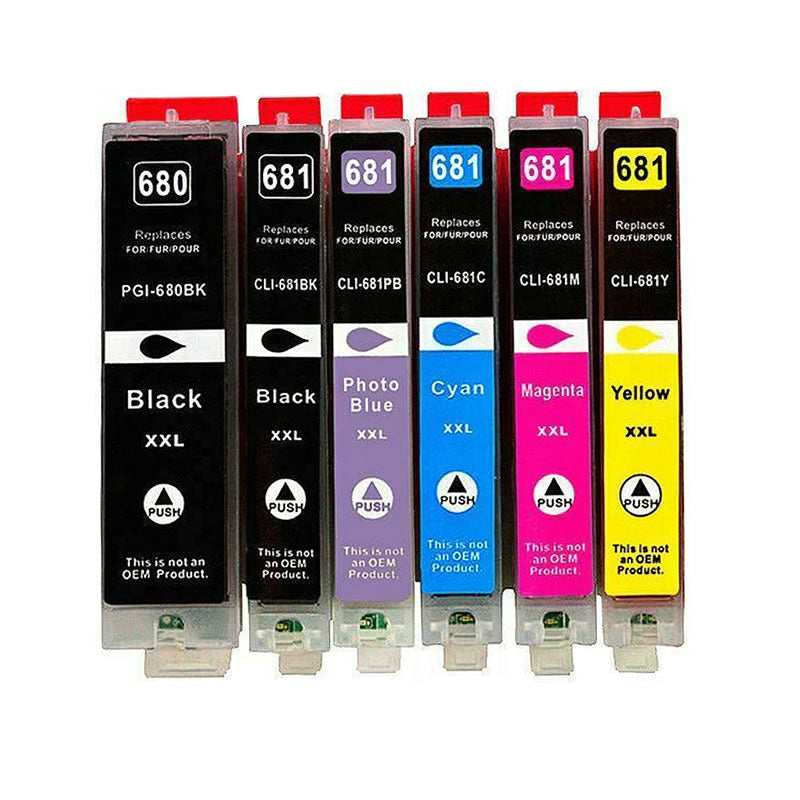 Canon PGI-680XXL / CLI-681XXL Compatible Value Pack + Photo Blue – Ink Hub